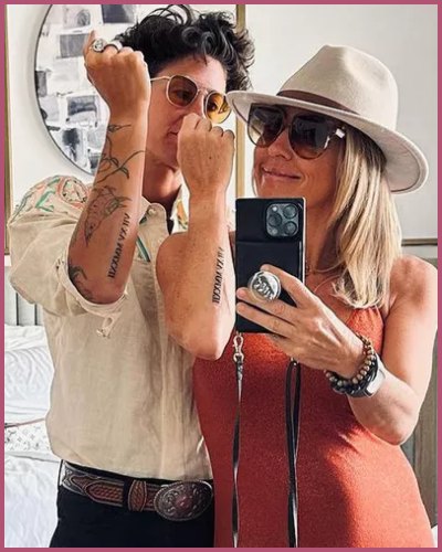 Braunwyn Windham Burke And Jennifer Spinner Get Matching Tattoos On 